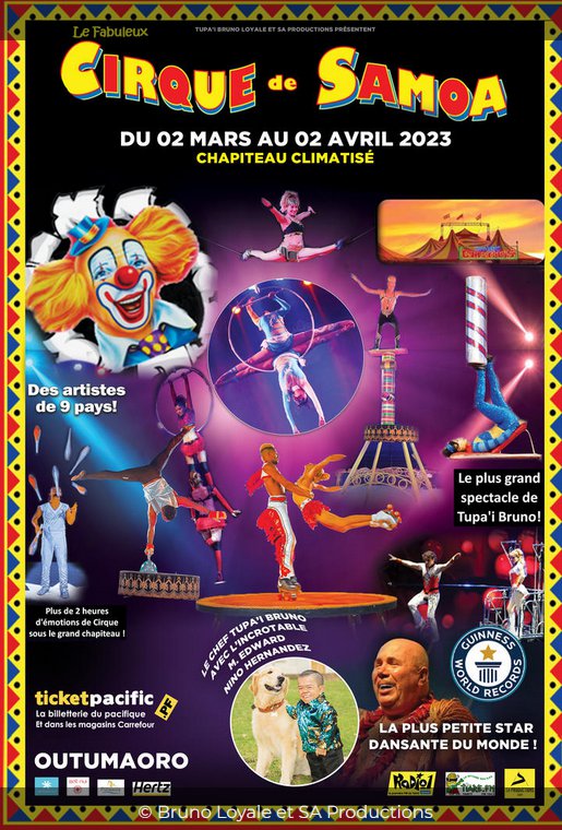 Le fabuleux cirque de Samoa | Agenda | TAHITI INFOS, les informations ...