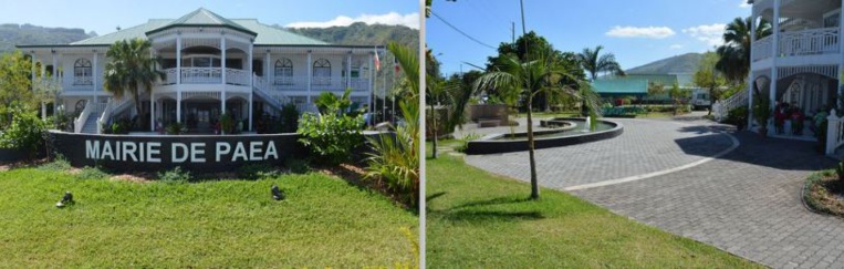 Le jardin de la mairie de Paea a été inauguré ce jeudi
