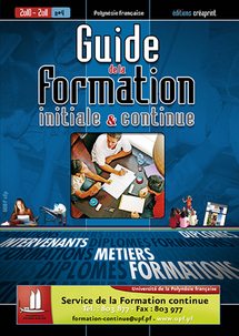 Le Guide de la Formation vient de sortir