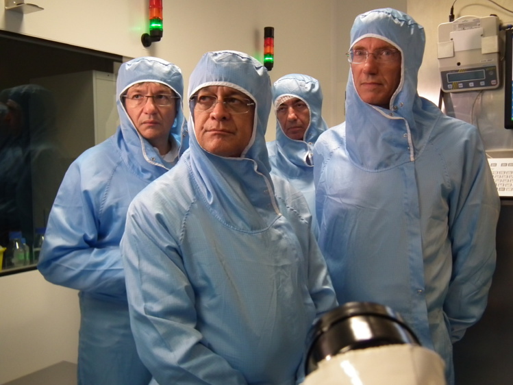 Patrick Howell à la découverte du cyclotron