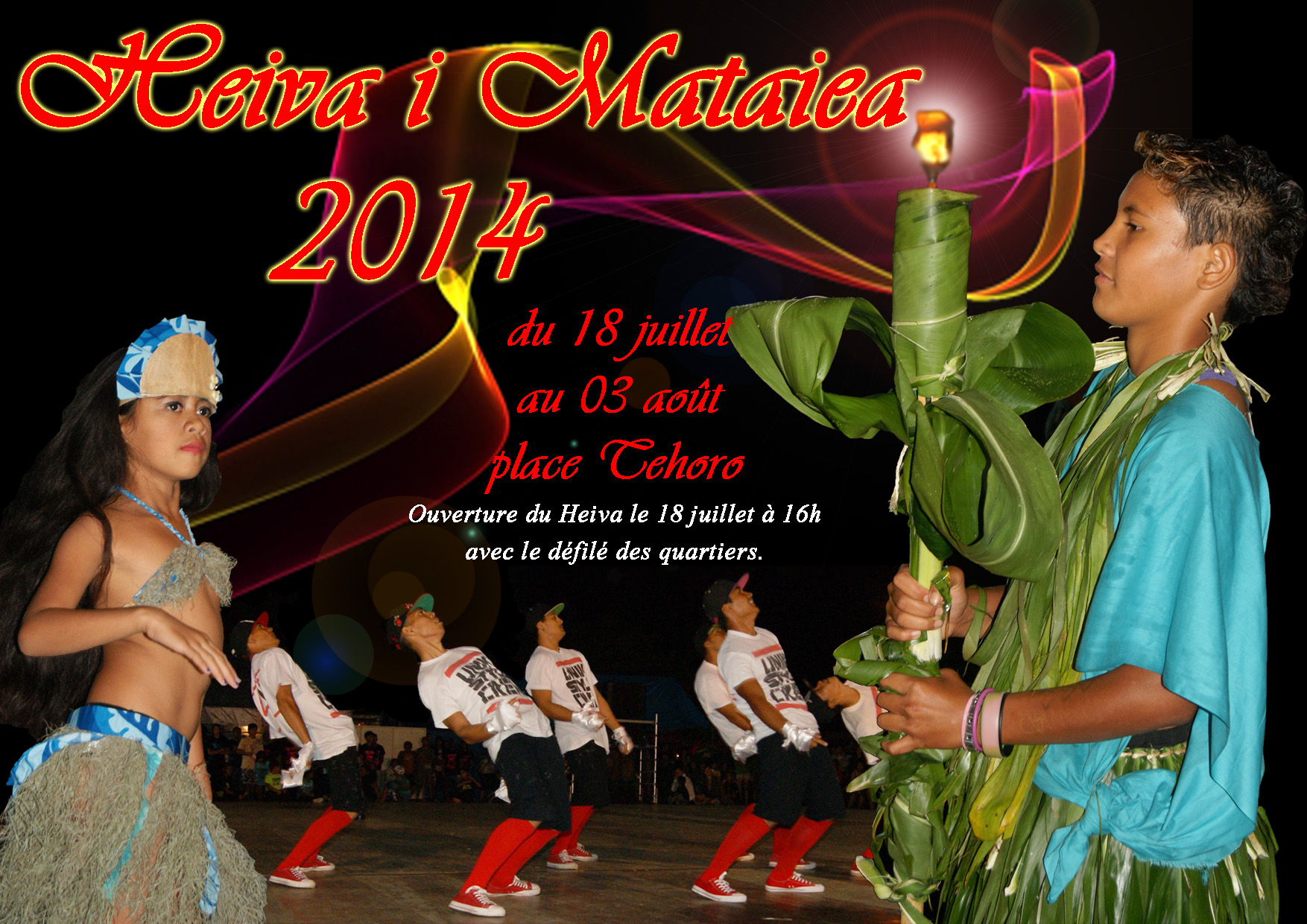 Ouverture du Heiva de Mataiea