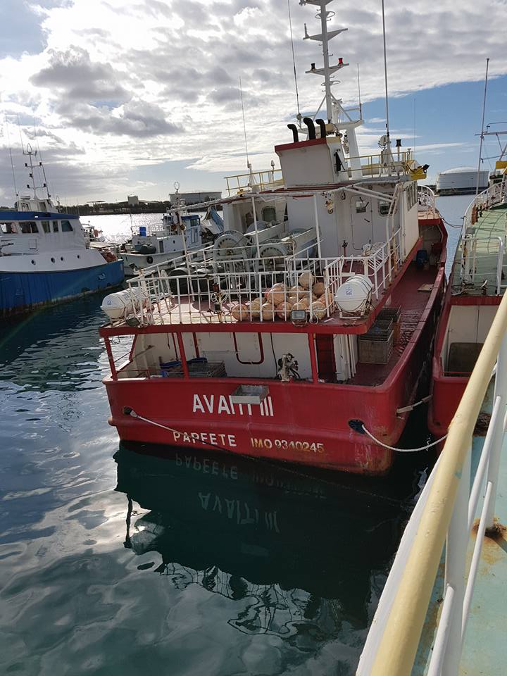 Les bateaux de Tahiti Nui Rava'ai aux enchères